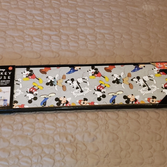 Disney | Wall Decor | Mickey Mouse Mdf Wall Shelf Final Price | Poshmark